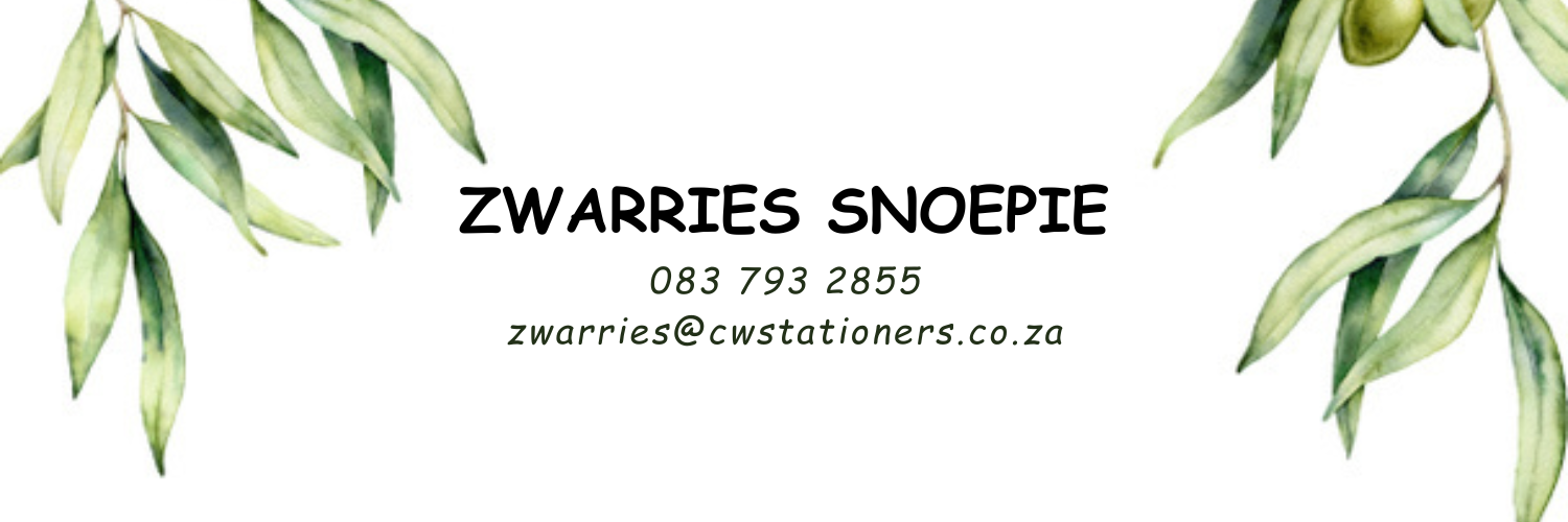 Menu – Zwarries Snoepie